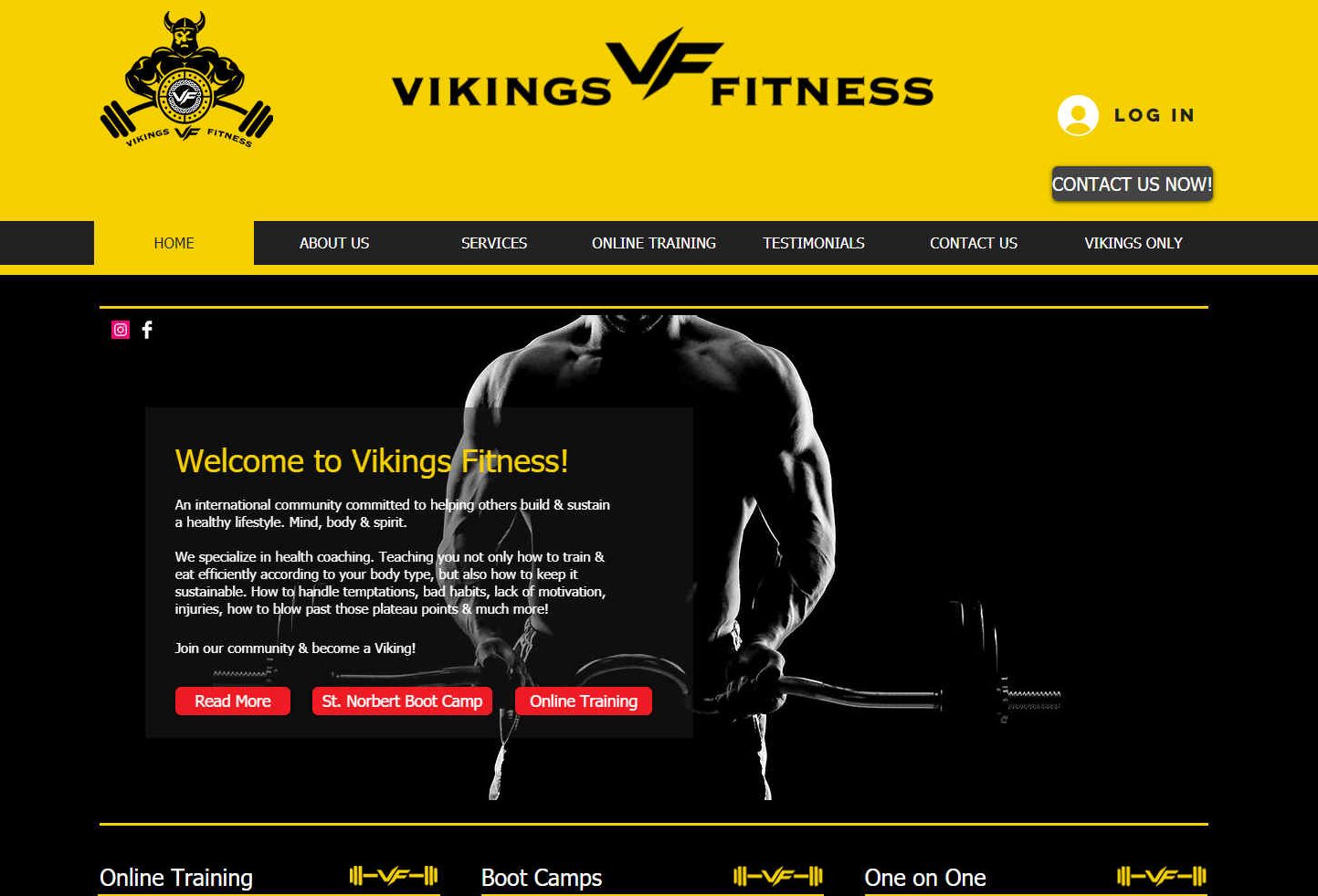 VIKING FITNESS TRAINING ST NORBERT WINNIPEG COMMUNITY CENTRE SHAUN ...